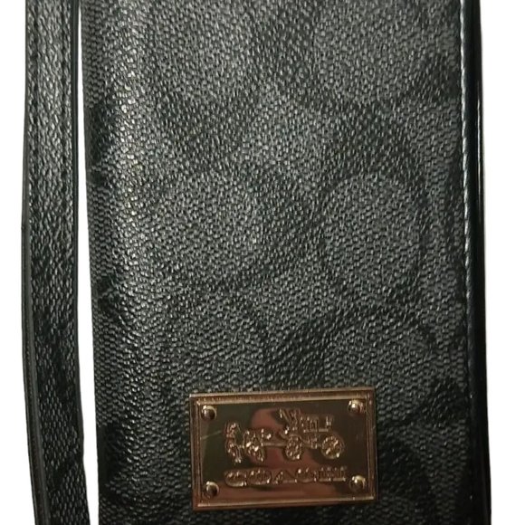 Coach | Accessories | Coach Phone And Card Wristlet Card Holder ...